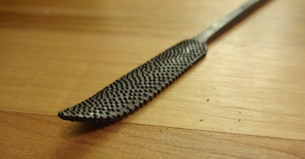 8" Hand Cut A5420P Riffler from B&B Artigiana – Northwest Passage Tools