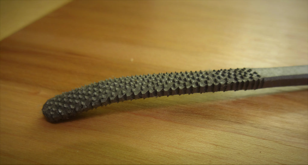 8" Hand Cut A5420P Riffler from B&B Artigiana – Northwest Passage Tools