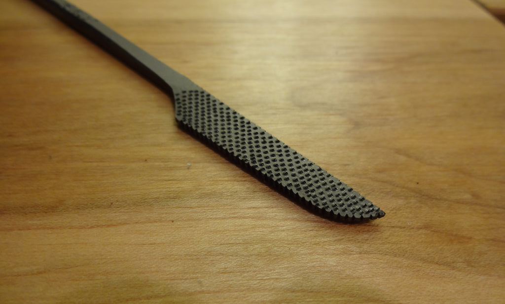 8" Hand Cut A6320P Riffler from B&B Artigiana – Northwest Passage Tools