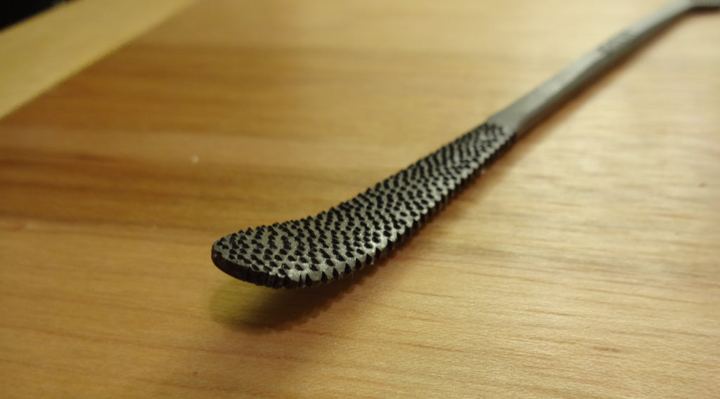 8" Hand Cut A6320P Riffler from B&B Artigiana – Northwest Passage Tools