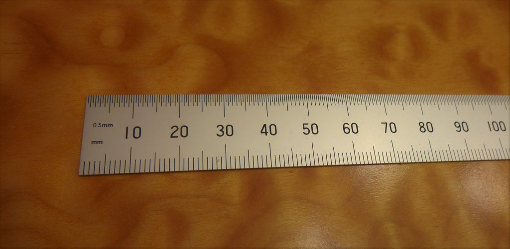 Shinwa H-3401E Stainless Steel 24 inch/600 mm flexible Rule – Northwest ...