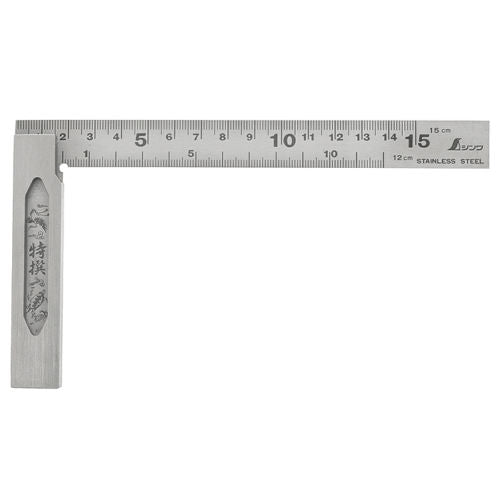 Shinwa 150mm Stainless Steel Japanese Try Square – Northwest Passage Tools